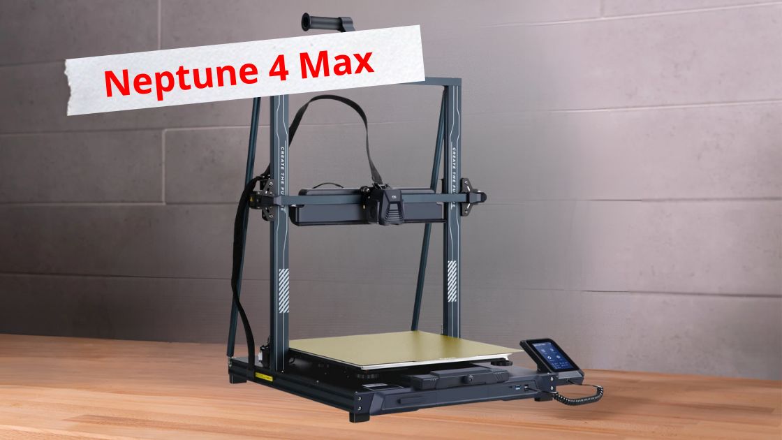 Impressora 3D ELEGOO Neptune 4 Max Avaliação Review - 3D Fila